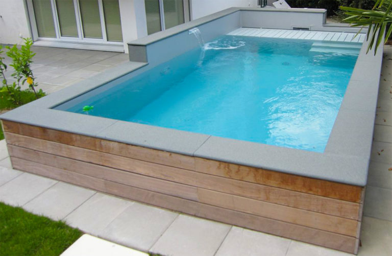 Pourquoi choisir une piscine semi-enterrée en béton?? – Cabane passion